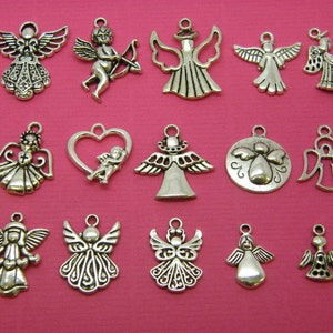 The Ultimate Angel Collection 15 Different Antique Silver - Etsy