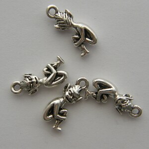BULK 30 Pixie Charms Antique Silver Tone FB46 - Etsy