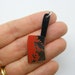 2 Bloody Meat Cleaver Knife Charms Red Black Silver Acrylic HC606 - Etsy