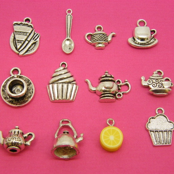 Tea Charms - Etsy