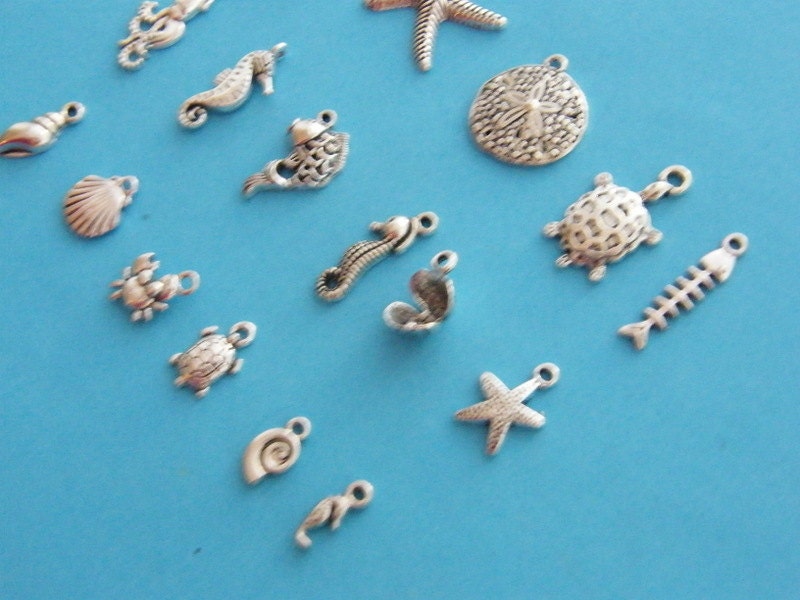 The Ultimate Under the Sea Collection - 17 Different Antique Silver ...