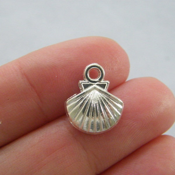 Clam Shell Charms - Etsy