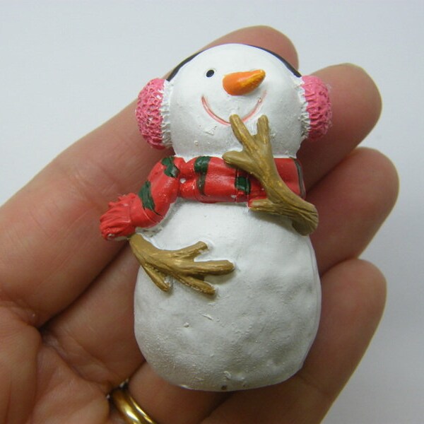 Miniature Snowman - Etsy