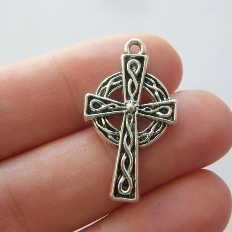 Cross Charm - Etsy