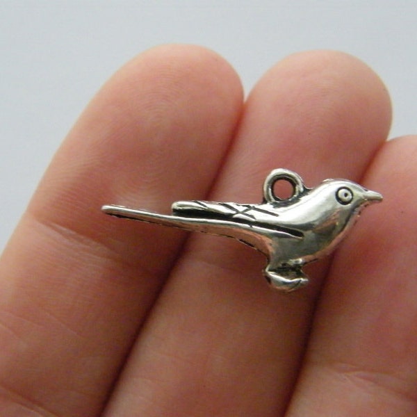 Bird Charm - Etsy