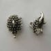 4 Hedgehog Charms Antique Silver Tone A656 - Etsy