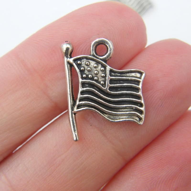 Flag Charms - Etsy