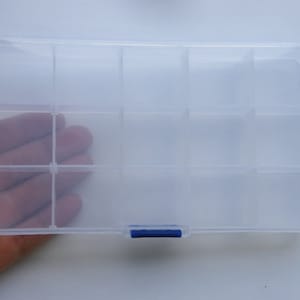 1 Storage Box 15 Compartments 173 X 101mm - Etsy