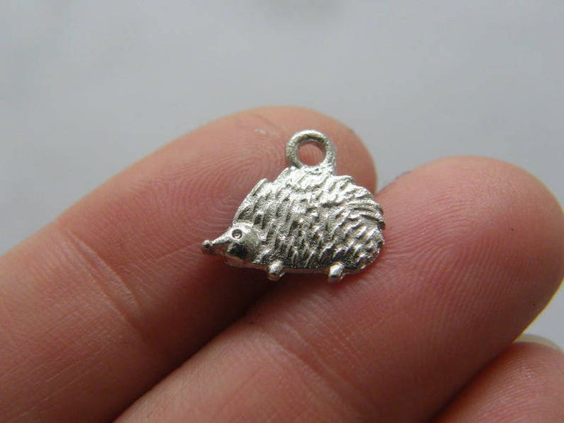 BULK 50 Hedgehog Charms Silver Tone A699 - SALE 50% OFF - Etsy