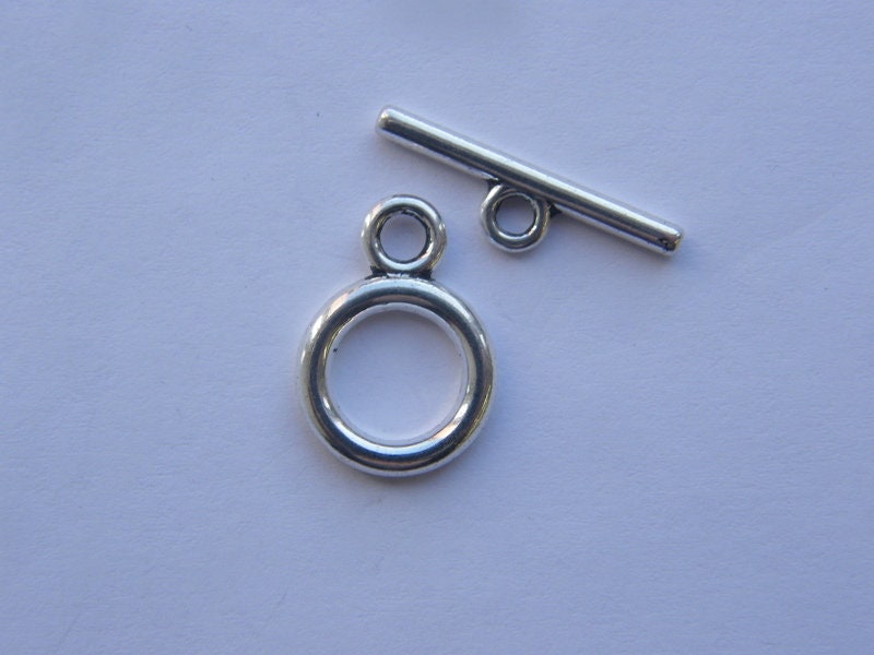 8 Toggle Clasps Sets Antique Silver Tone FS8 - Etsy