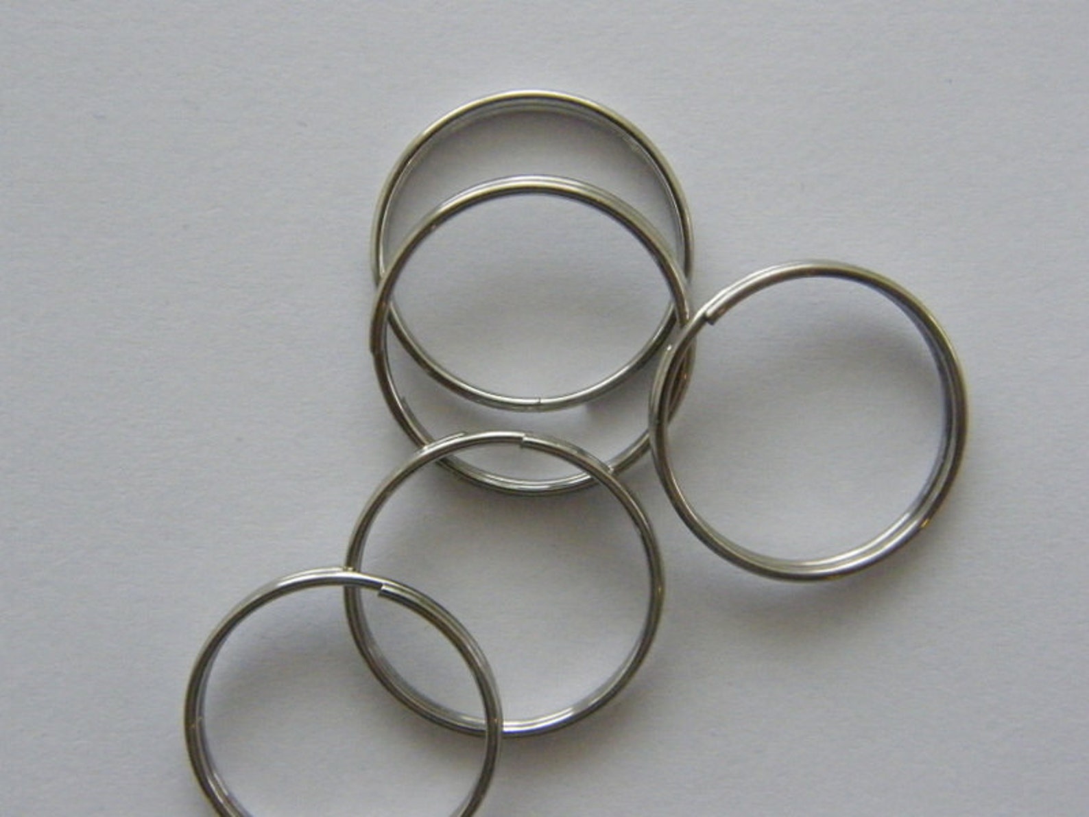 30 Split Rings 20mm 304 Stainless Steel FS390 | Etsy