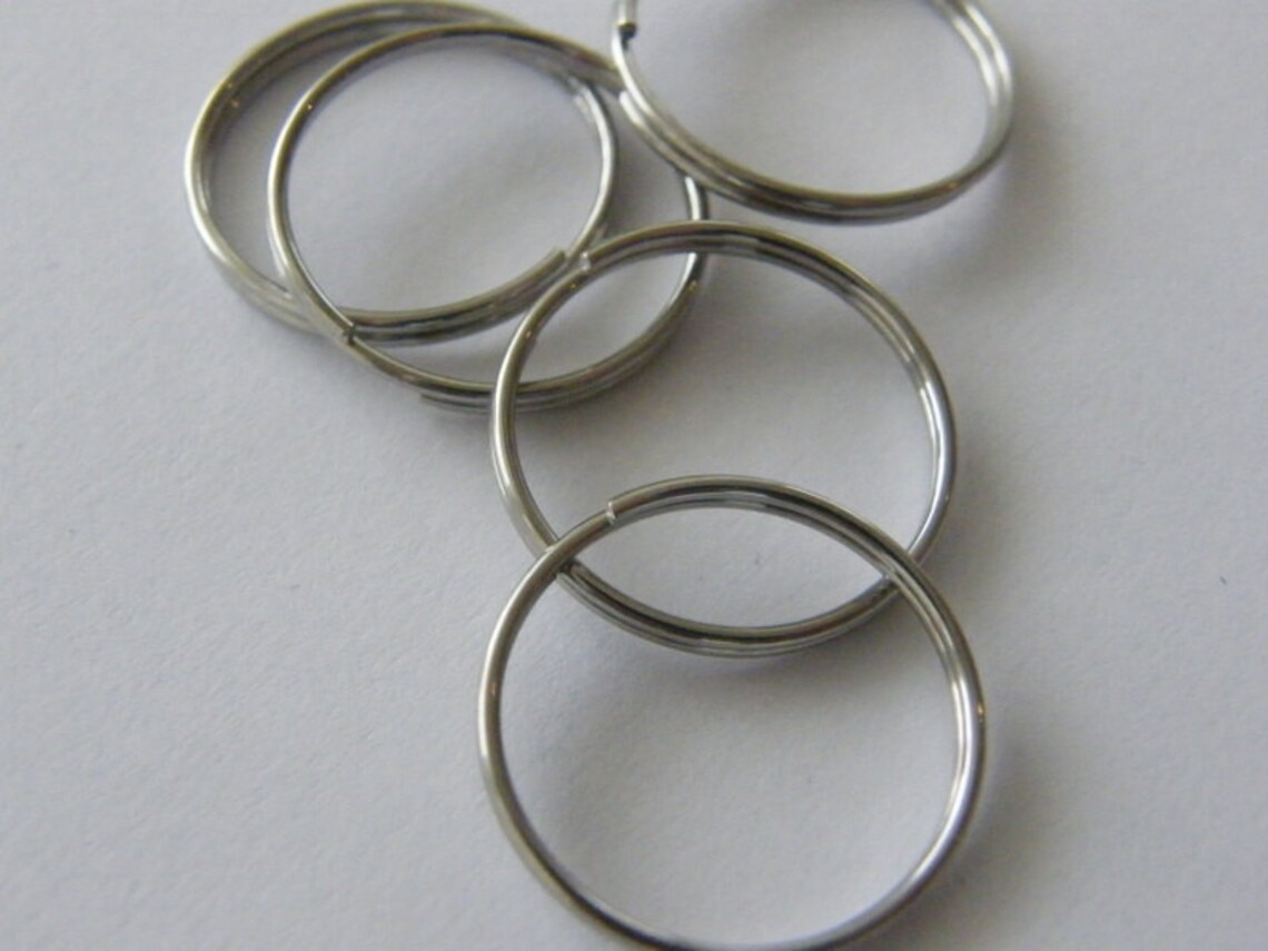 30 Split Rings 20mm 304 Stainless Steel FS390 - Etsy