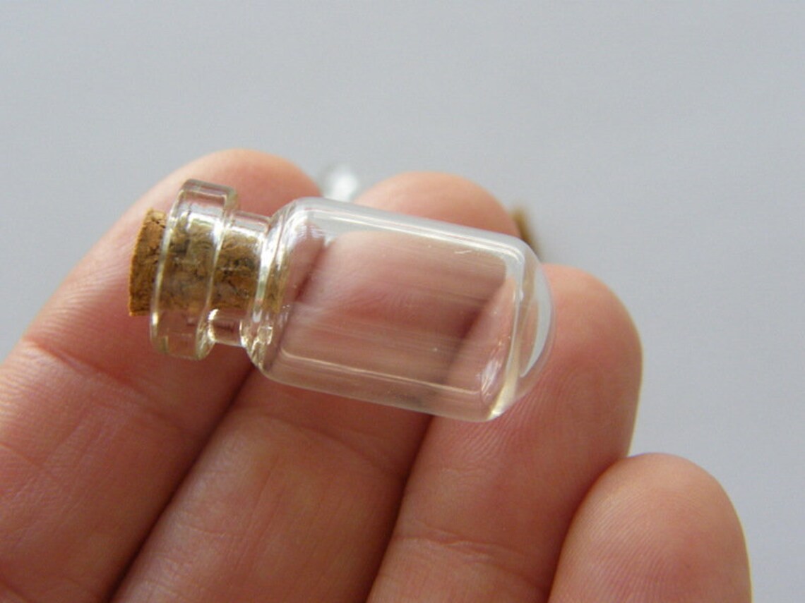 BULK 30 Mini Glass Bottles With Corks GB13 - Etsy