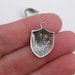 BULK 30 Shield Charms Antique Silver Tone SW40 - Etsy