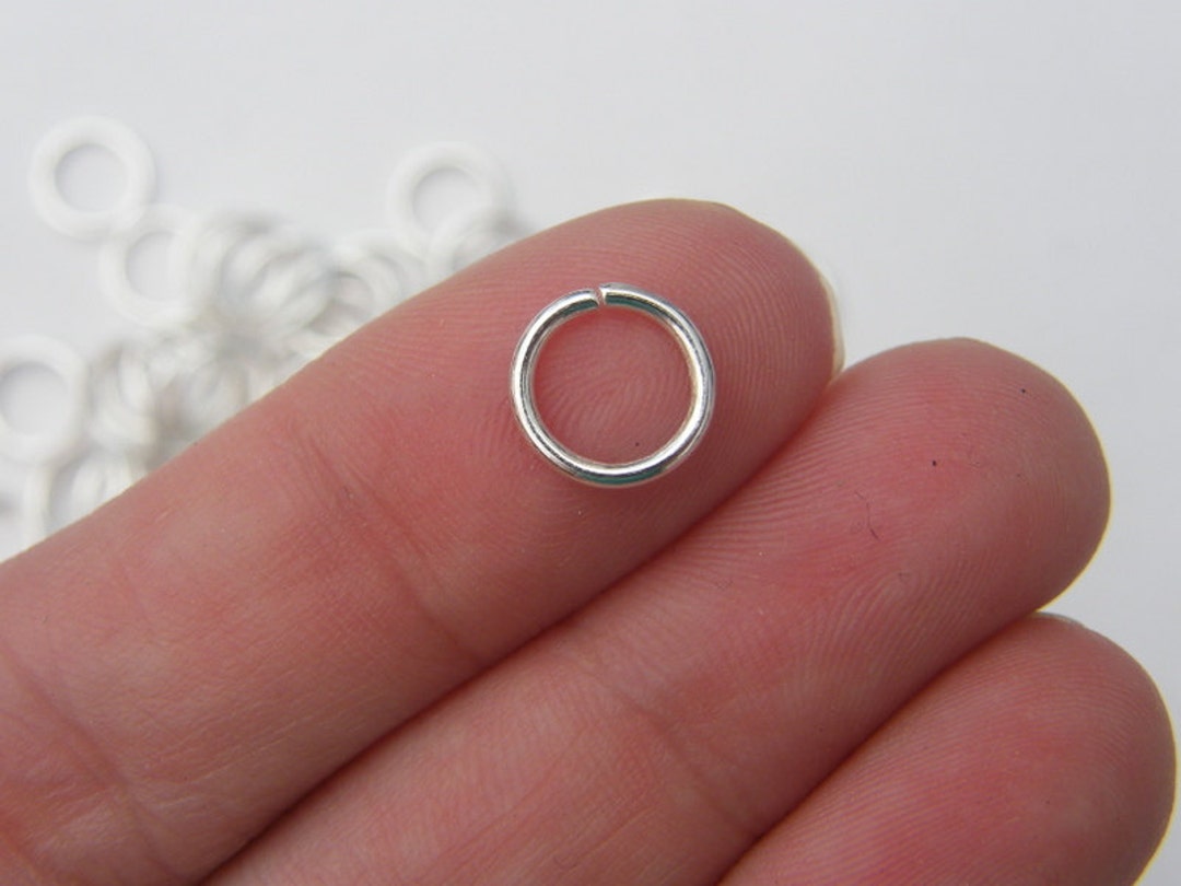 BULK 300 Jump Rings 9mm Silver Plated FS410 - Etsy
