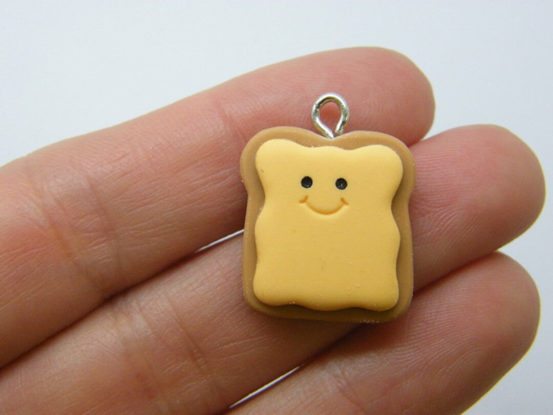 8 Slice of Bread Charms Resin FD462 - Etsy
