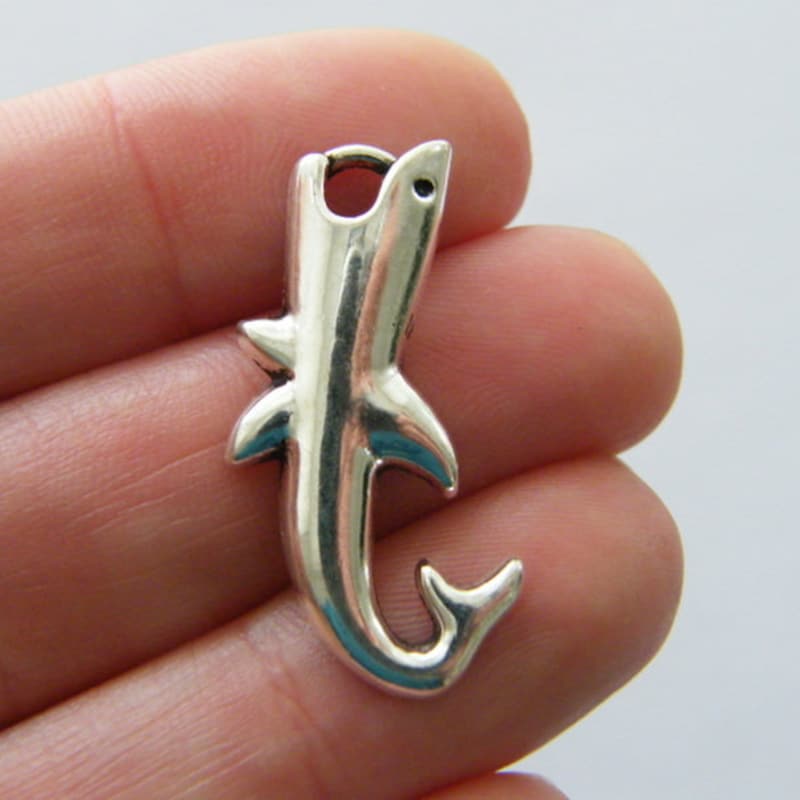 Shark Charm - Etsy