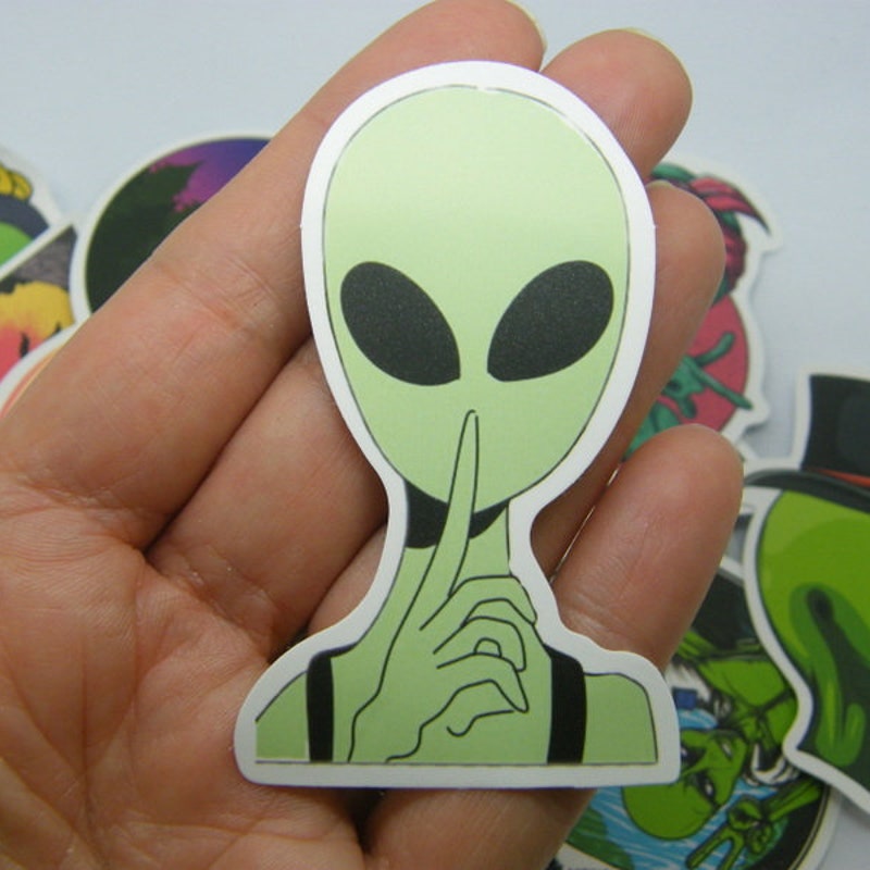 Alien Meme Stickers - Etsy UK