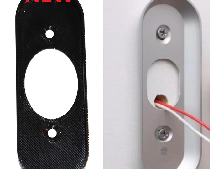 Google Nest (wired, 1st Gen.) Doorbell Traditional Vinyl/ Board Siding ...