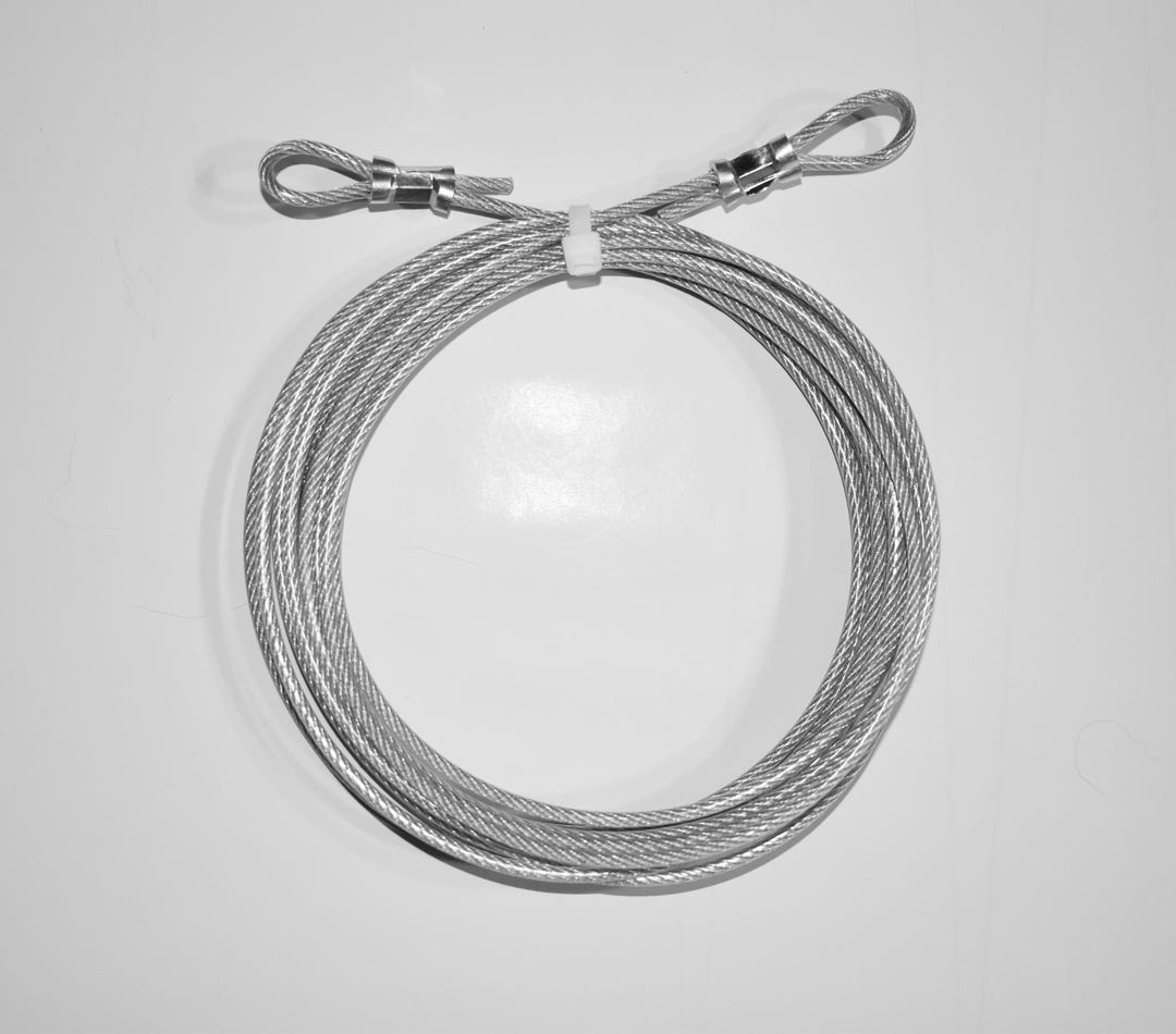 12-foot Skeleton Upgraded Guy Wire Cable Replacement – Thicker Coated ...