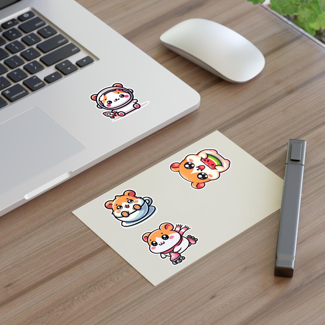 Hamster Stickers, Cute Hamster Sticker Sheets, Fun Pack for Planners ...