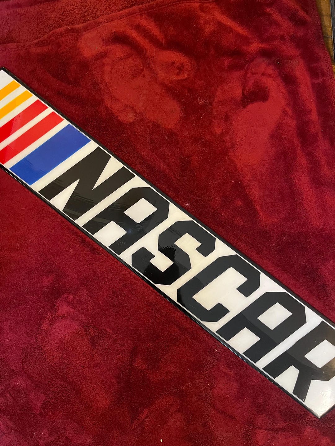 Handmade NASCAR LOGO Sign - Etsy