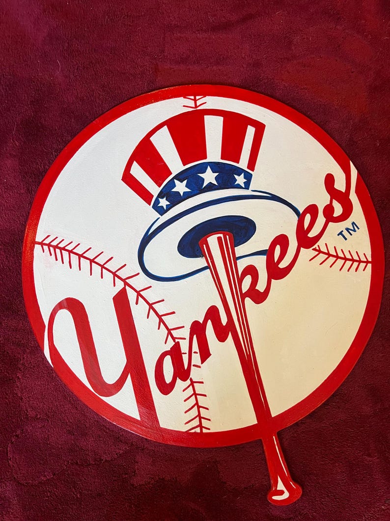 NY YANKEES CLASSIC High Gloss Sign - Etsy