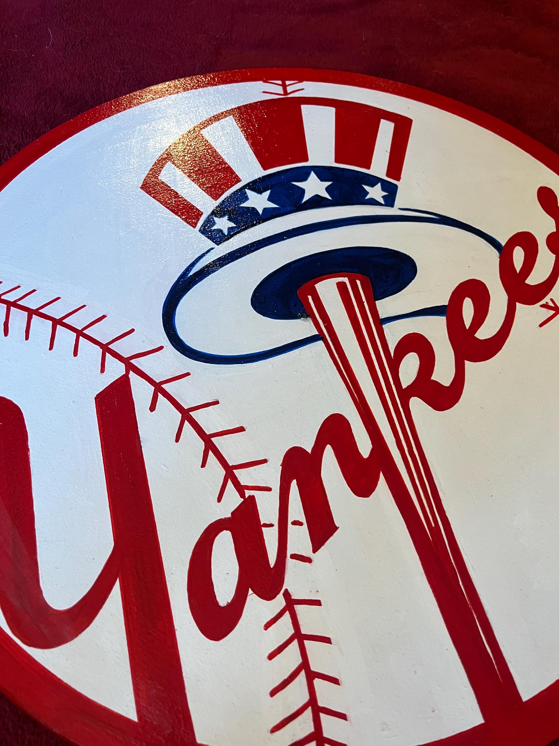 NY YANKEES CLASSIC High Gloss Sign - Etsy