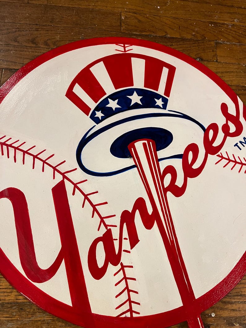 NY YANKEES CLASSIC High Gloss Sign - Etsy