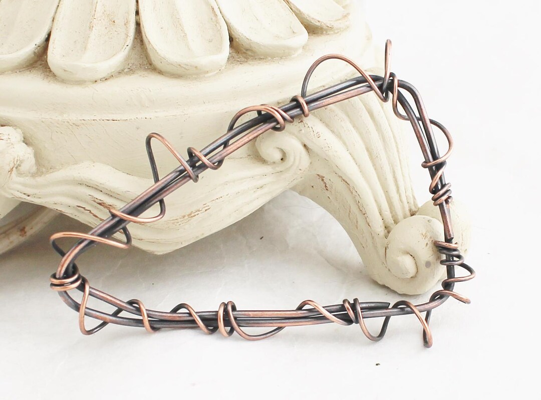 Large Handmade Copper Pendant Component | Aged Copper Necklace Pendant ...