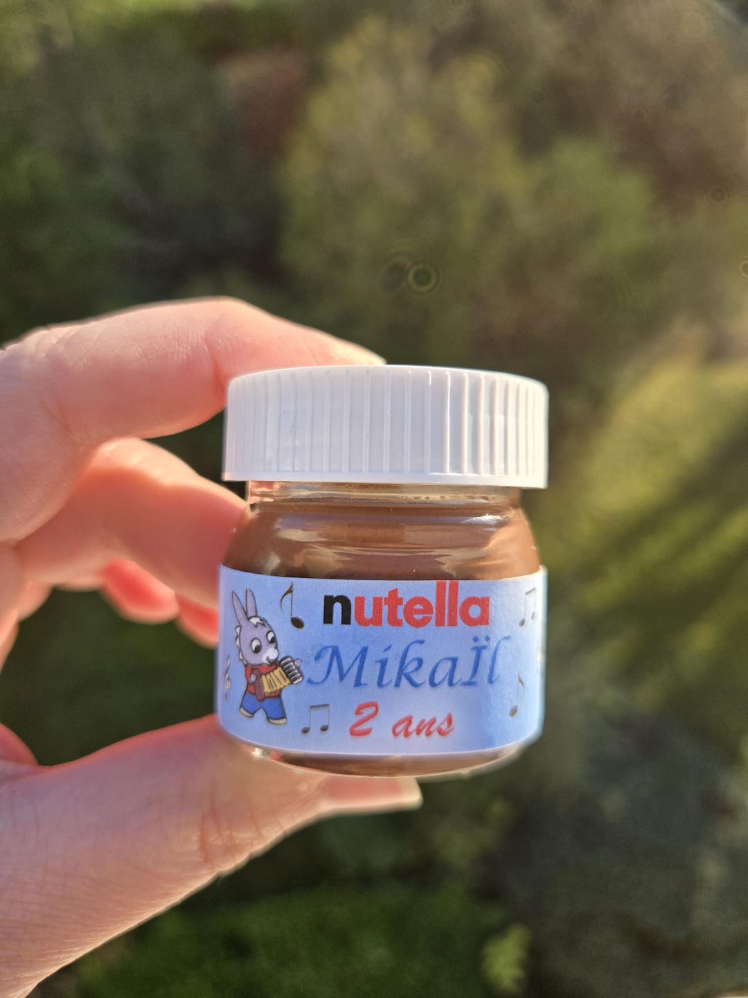 Personalized Nutella Mini Jar - Etsy