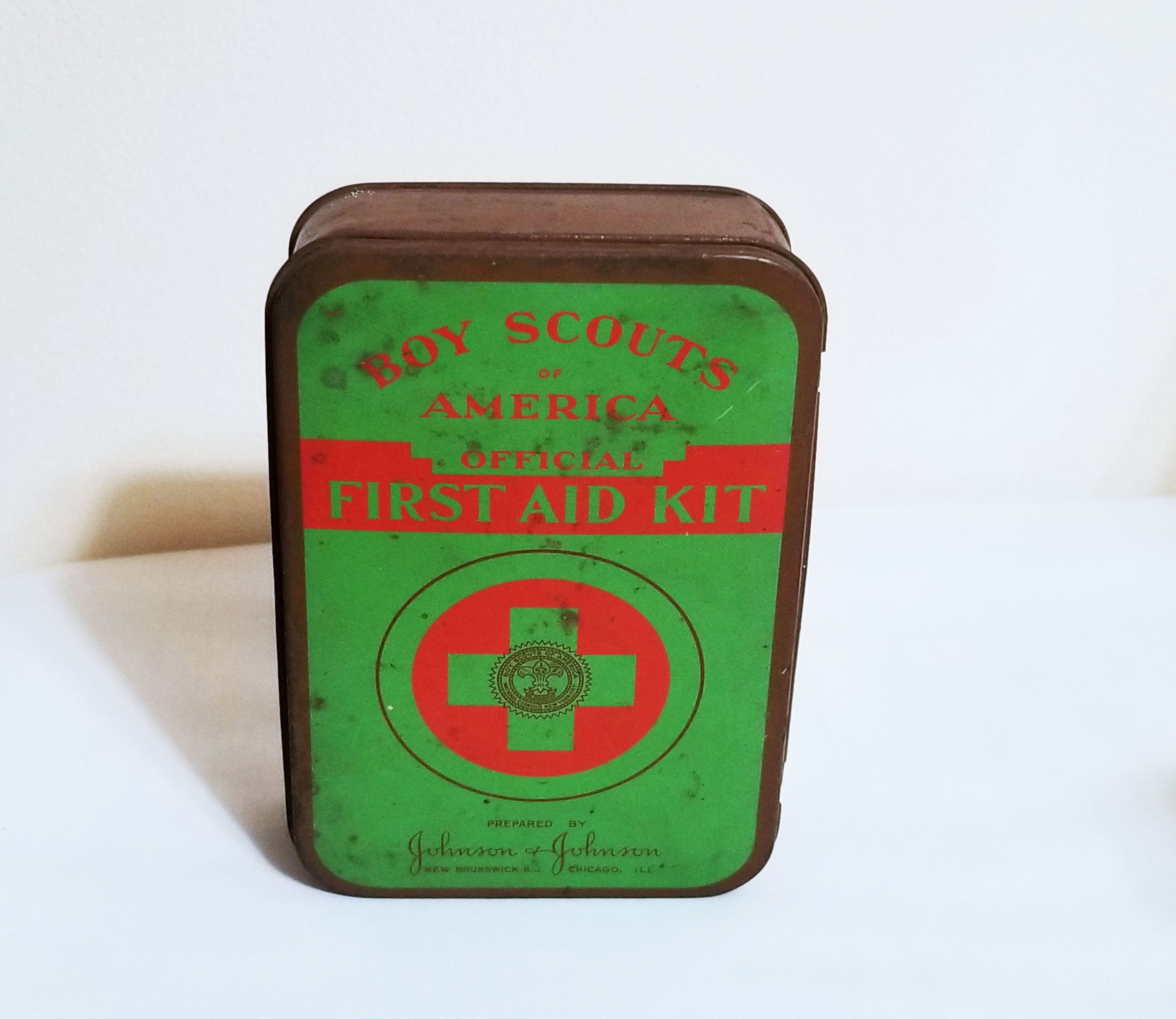 BSA First Aid Tin by Johnson & Johnson Great Vintage Tin - Etsy