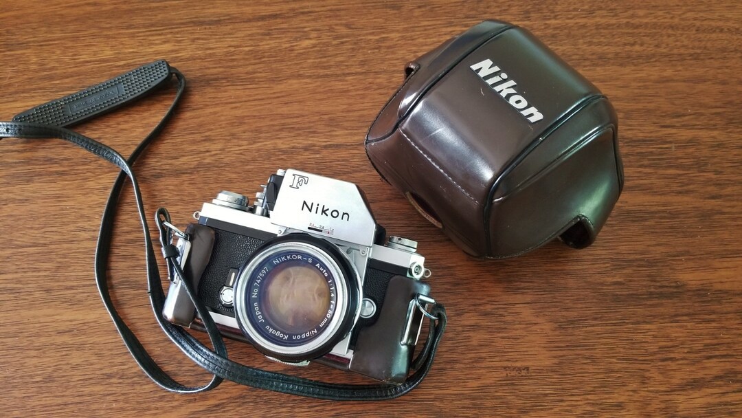 Nikon F Apollo Photomic 35mm SLR Film Camera w/ Nikkor S 50mm - Etsy ...