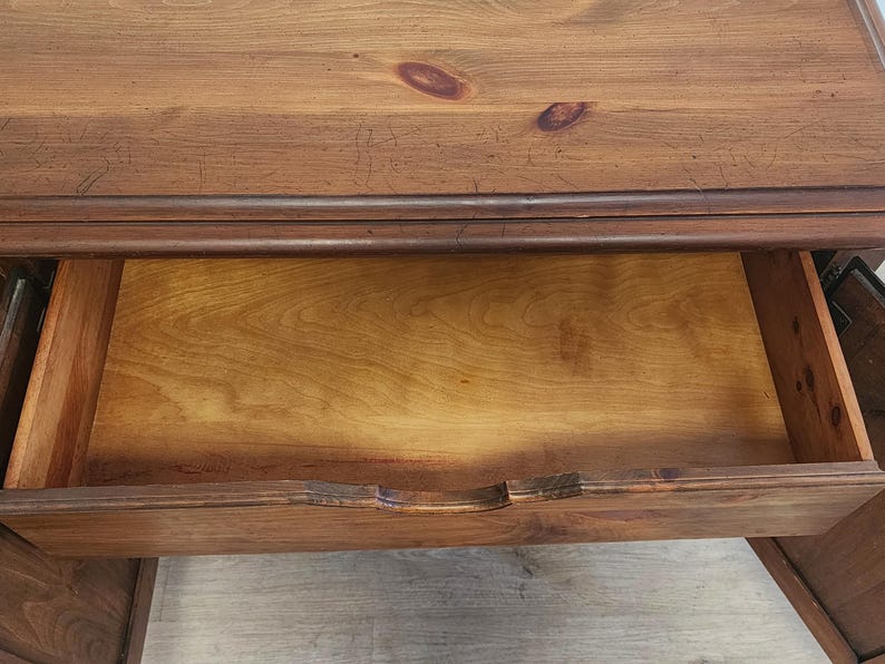 Ethan Allen Country French Buffet, Vintage Farmhouse Sideboard Console ...