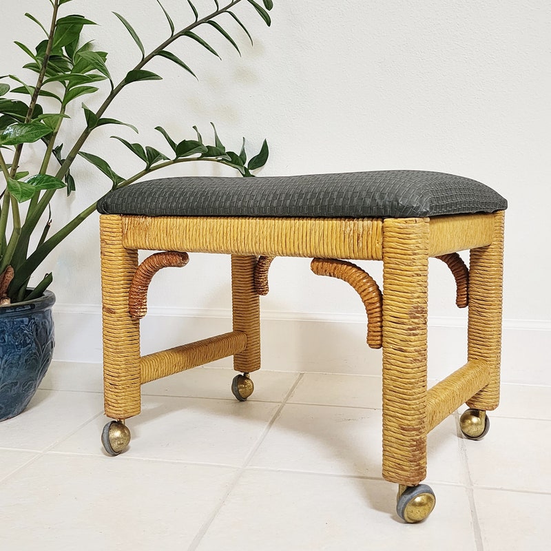 Wicker Vanity - Etsy