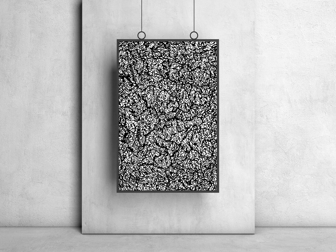 A3 Poster Digital File - Automated Drawing - Etsy