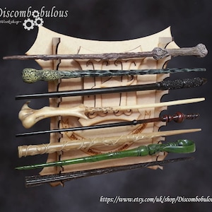 Wand Stand Kit Wall Hanging - *wands Not Included*, Wand Holder, Wand ...