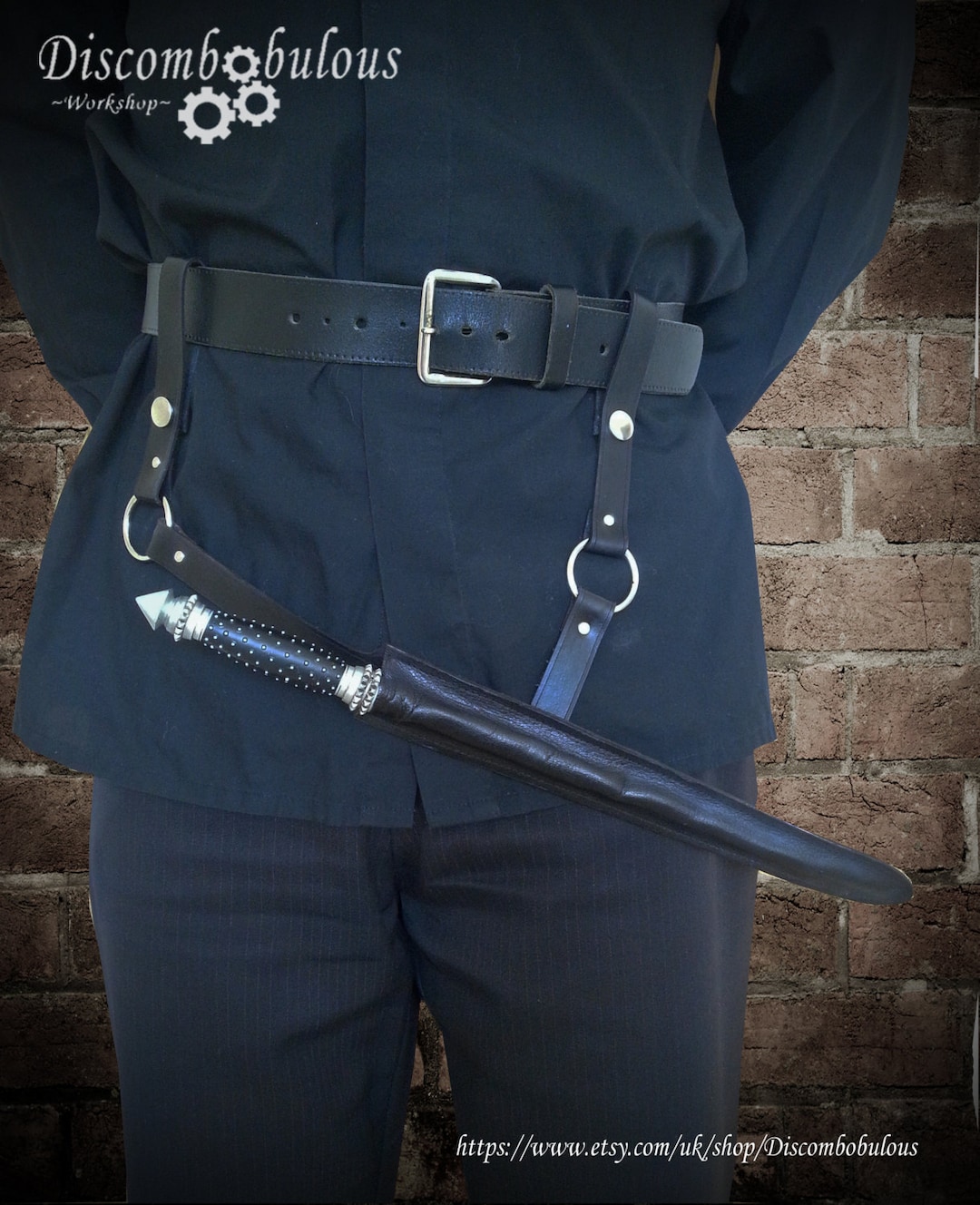 Wand Holster *wand & Belt Not Included*,magic Wand,wicca, Larp Wand ...