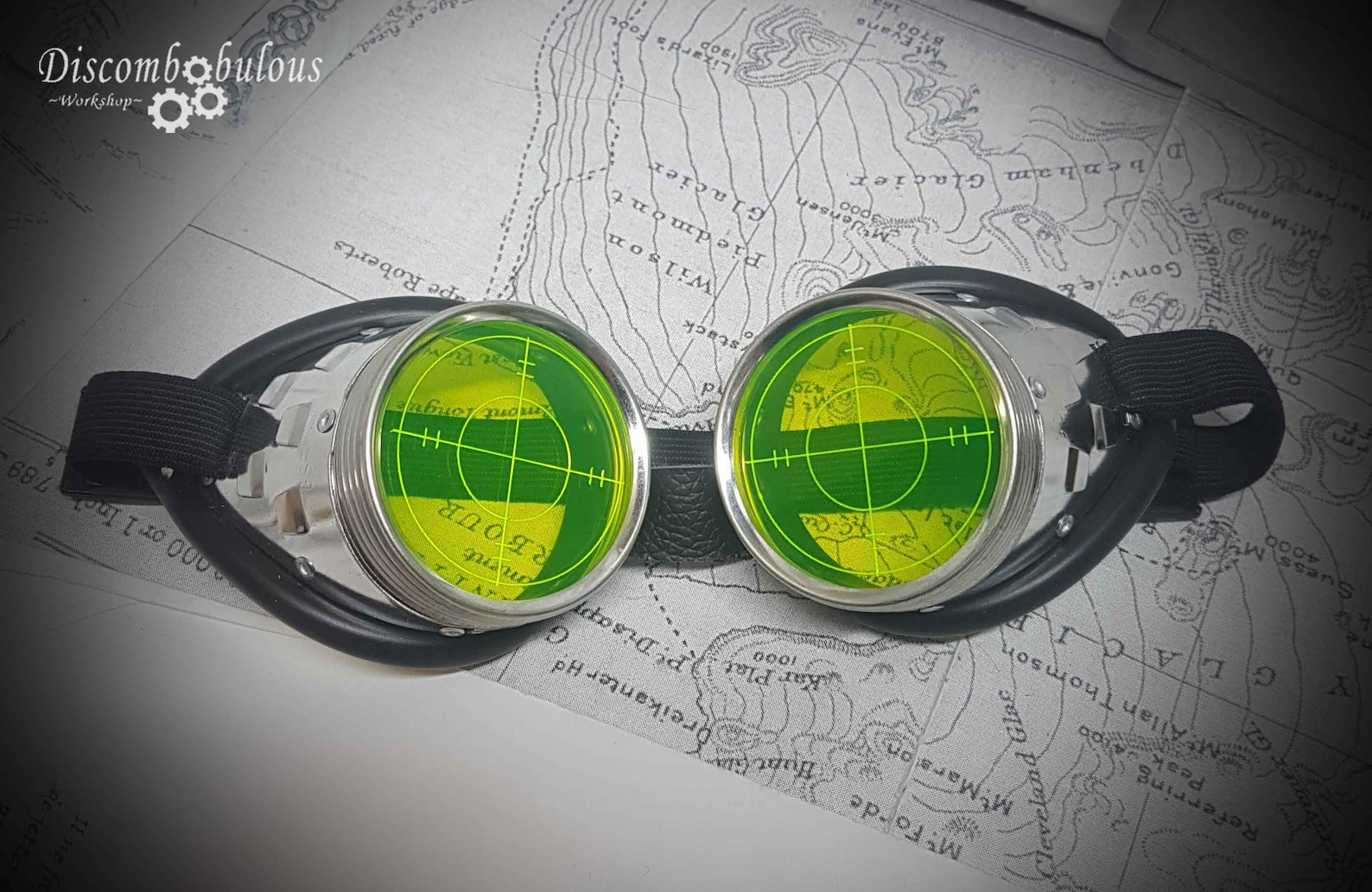 Cyberpunk Goggles: Aluminum Steampunk Cosplay Larp Goggles - Etsy