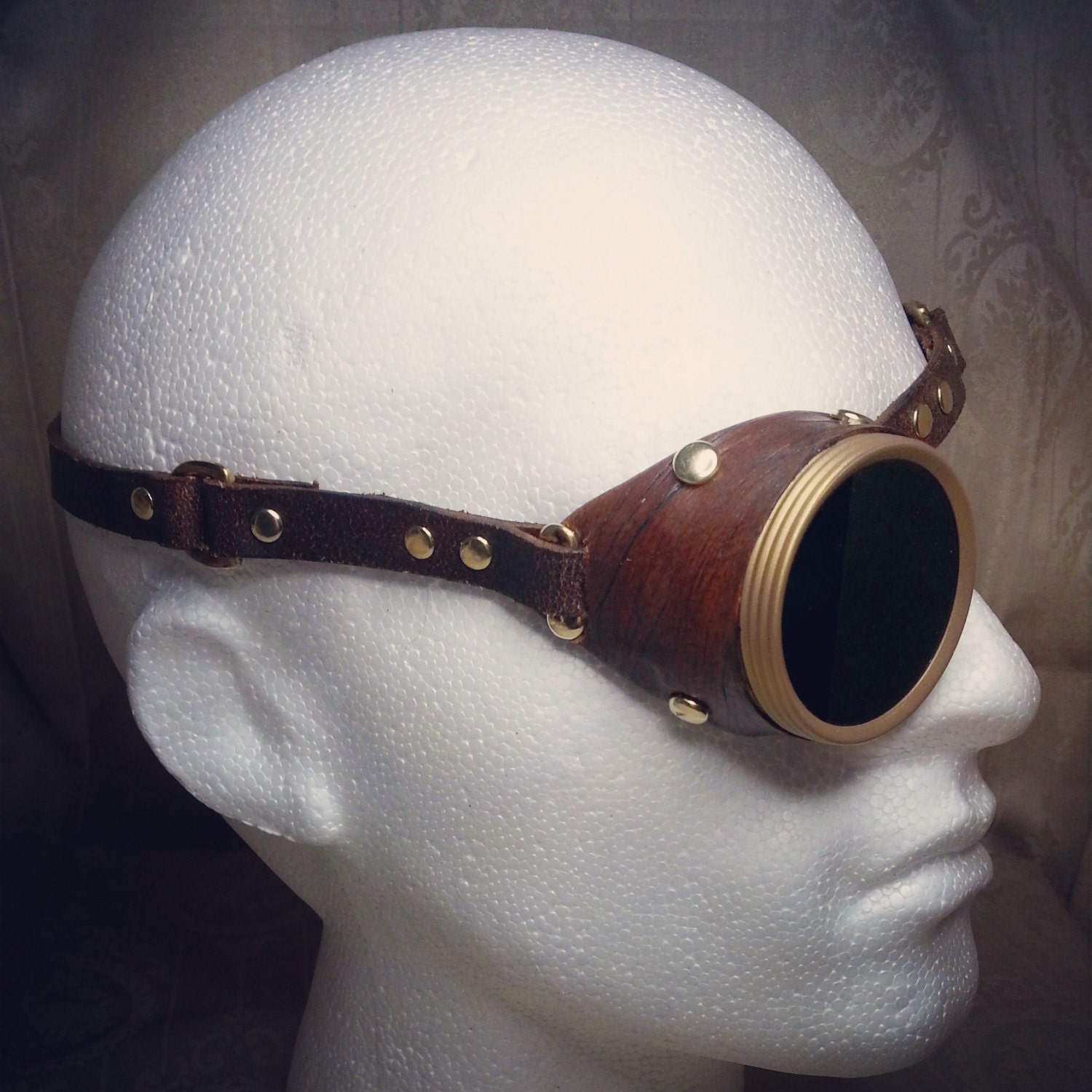Leather Monocle Made With Real Leather Choice of Colours - Etsy UK