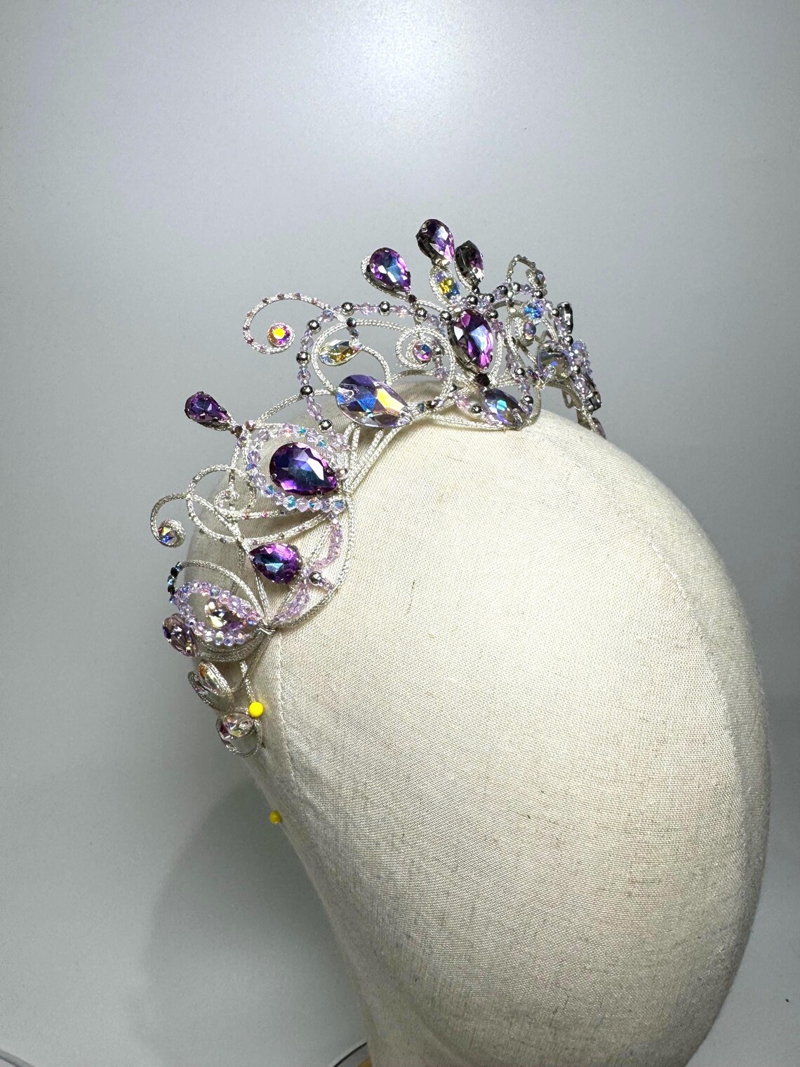 Lilac Fairy Ballet Tiara – Purple Rhinestone Crown for Dancers ...