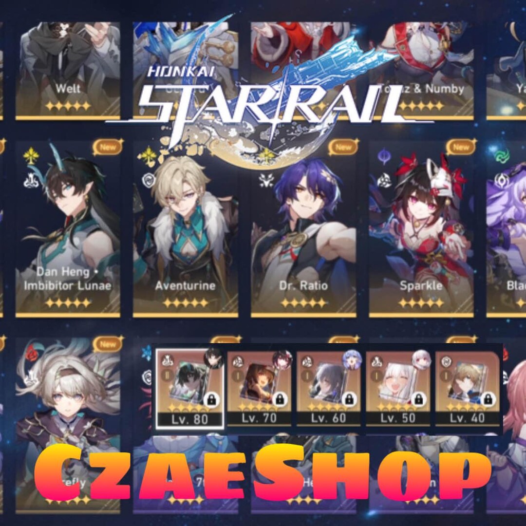 Honkai Star Rail FULL ACCESS ASIA Acc Imbibitor Lunae + Lightcone X2 ...