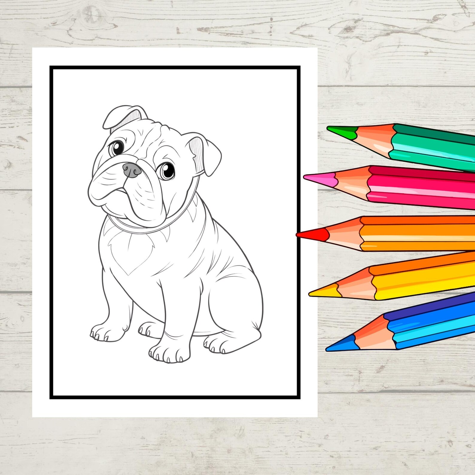 Dog Coloring Pages for Kids, Fun Printable Dog Sheets for Kids, Animal ...