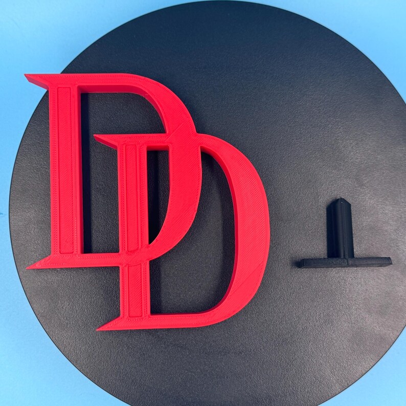 Daredevil Desk Symbol With Stand upright, Decorative, Comics, MCU, Born ...