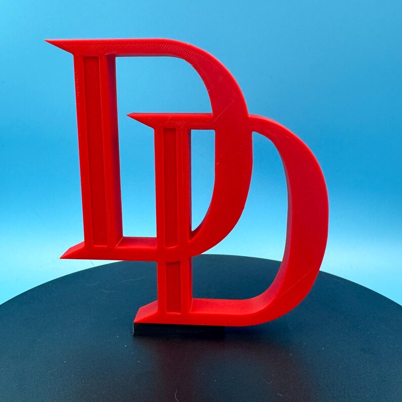 Daredevil Desk Symbol With Stand upright, Decorative, Comics, MCU, Born ...