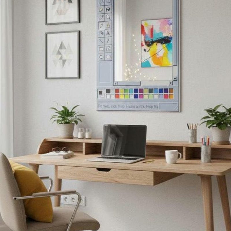 Ms Paint Mirror - Etsy