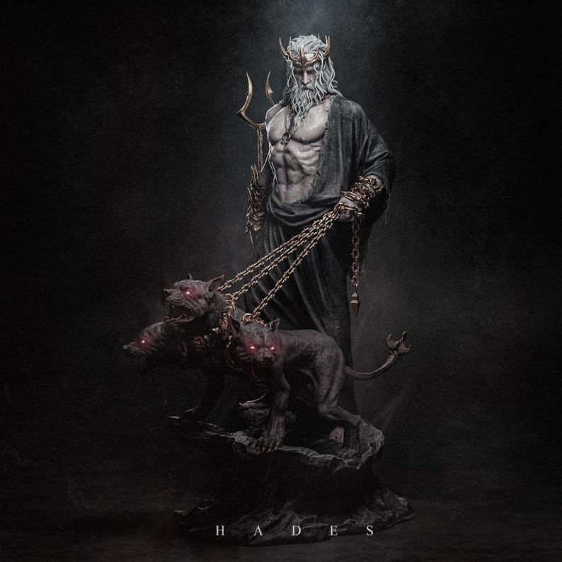 Hades, Miniatur, 3d Druck, Resin, Malen - Etsy