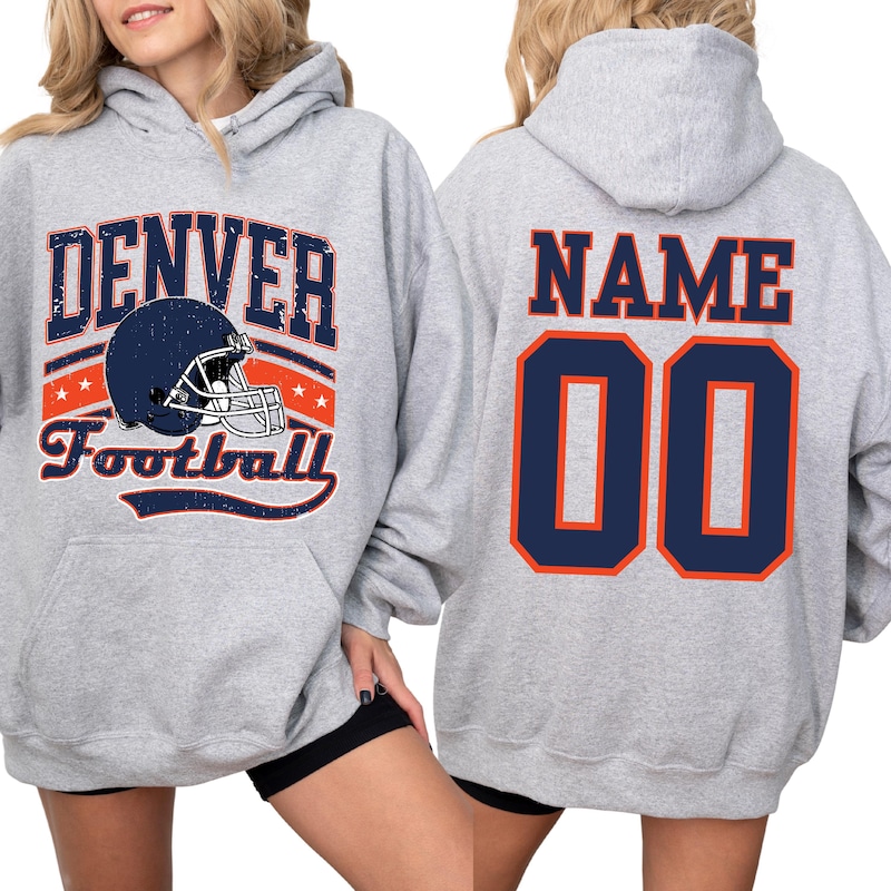Custom Shirt Denver Bronco - Etsy