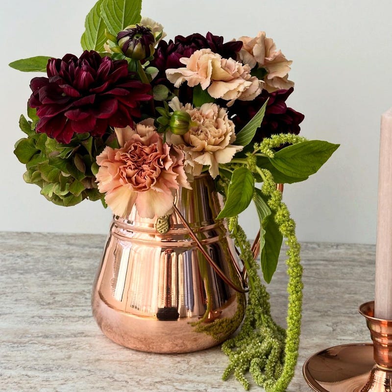 Copper Vases - Etsy