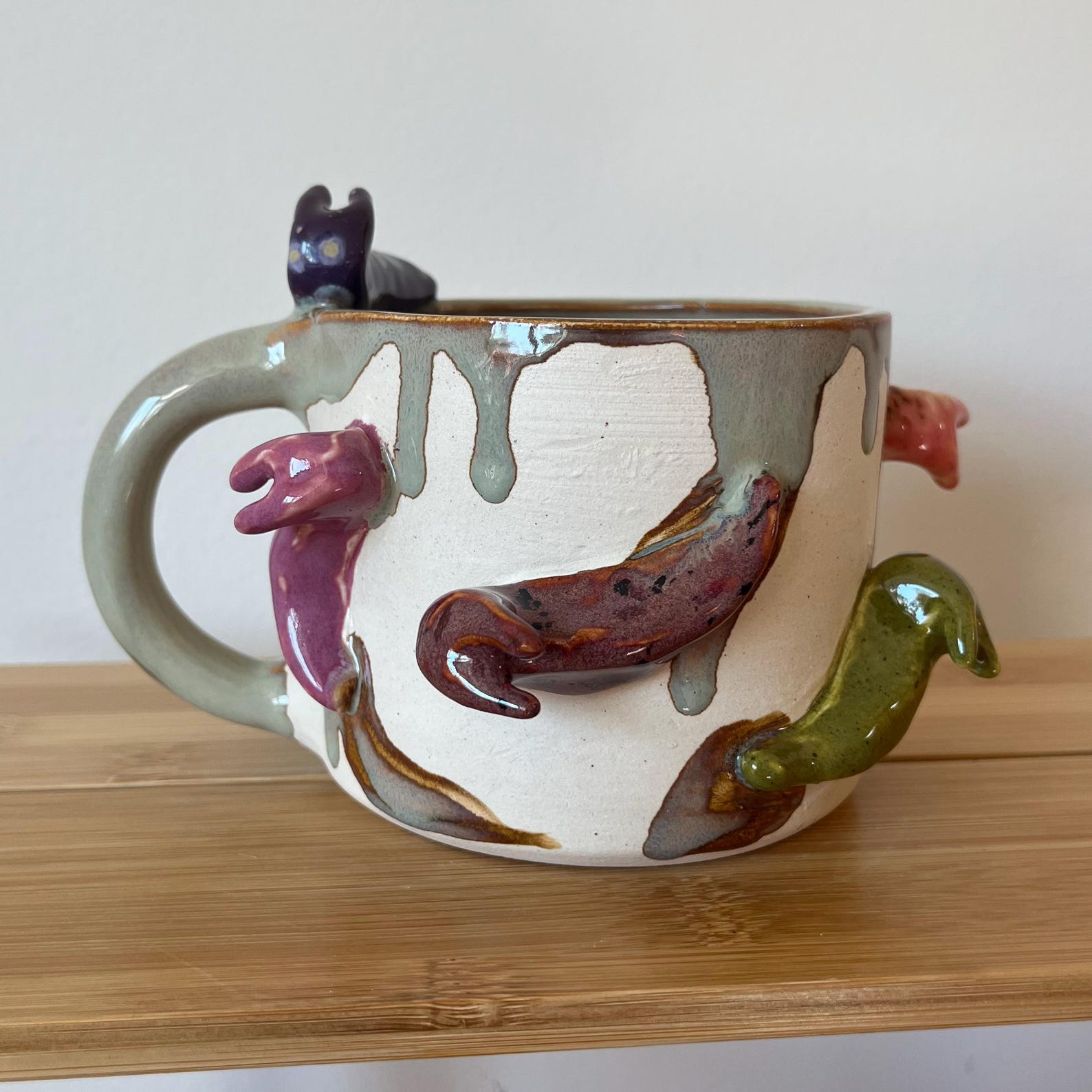 Ceramic Slug Mug - Option 1 - Ready to Ship! - Etsy